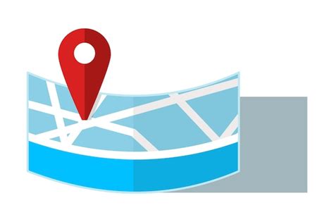 Ilustraci N Vectorial Concepto Del Mapa Con Pin De Ubicaci N Y Puntero
