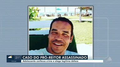 BATV Salvador Adolescente suspeito de matar pró reitor do Ifba se