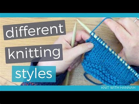 Different Types Of Knitting Stitches