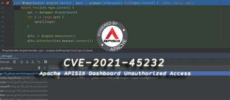 cve 2021 45232 apache apisix dashboard unauthorized access and unauth rce explained by vsociety