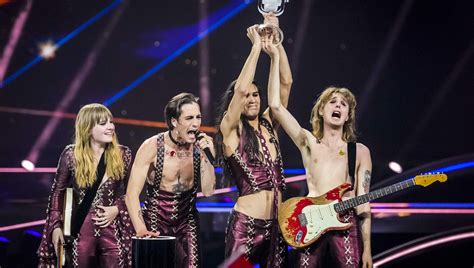 The Maneskins Win Eurovision 2021 World Today News
