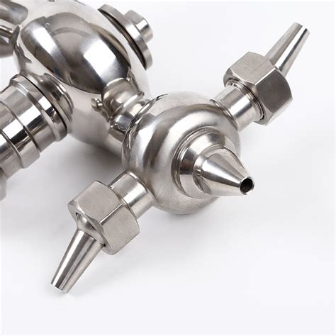 Sanitary Stainless Steel Clamp Weld Thread Bolt Rotary Cleaning Ball