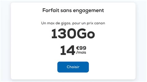 Forfaits en promo de La Poste Mobile avec 70 à 250 Go les data au