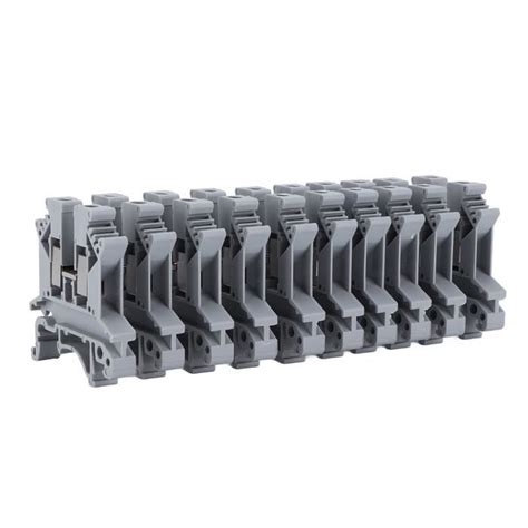 VBESTLIFE Bornier de câblage 100 pièces bornier à vis à montage sur