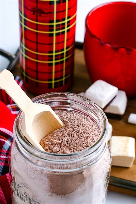 Homemade Cocoa Mix Easy Diy Gift Idea Easy Budget Recipes