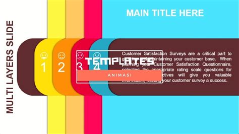 Desain Slide Animasi Power Point Keren Dan Menarik 4 Layer Slide Riset