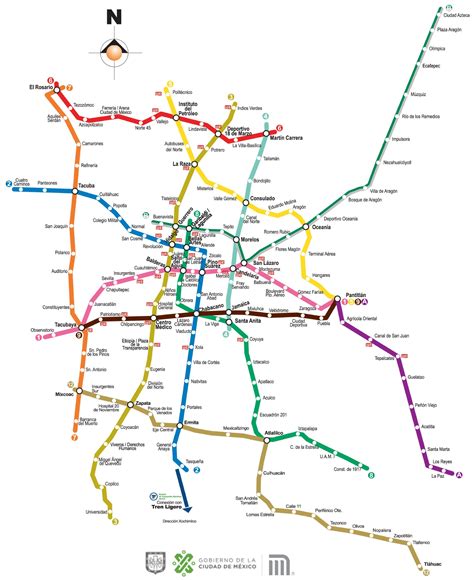Gu A Chilanga Del Metro Mapa Y L Neas Del Metro Cdmx Historimex