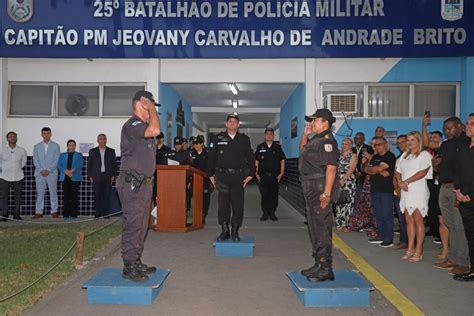 Búzios participa da troca de Comando do 25º BPM de Cabo Frio nesta