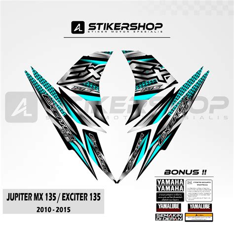 Striping JUPITER MX 135 LC EXCITER 135 2010 2015 Graphic Variation 002
