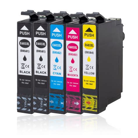 5X Tusze Do EPSON 603 XL XP 3100 WF 2810 XP 2100 Sklep Opinie Cena