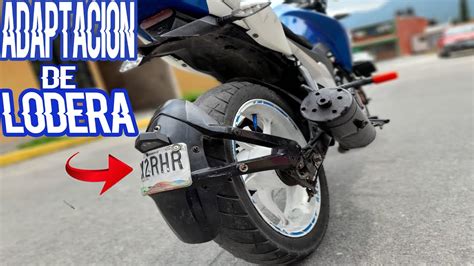 Como Adaptar Instalar Salpicadera A Cualquier Moto Rapido Y Facil