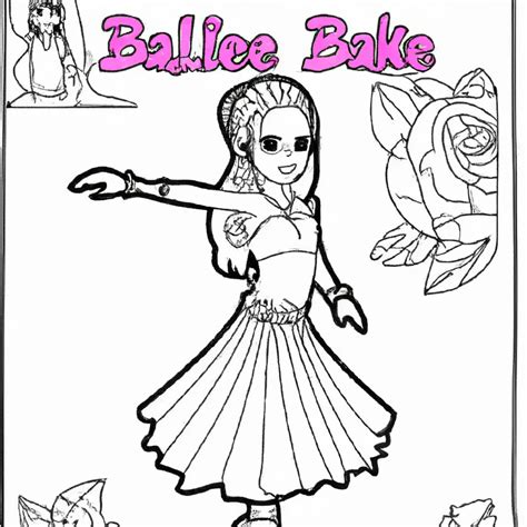 40 Desenhos De Barbie Bailarina Para Imprimir E Colorir Pintar