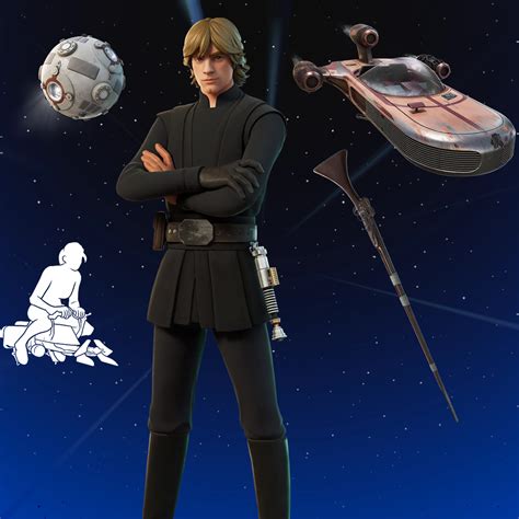 Pack Lote Luke Skywalker Fortnite Lotes Paquetes Y Conjuntos Nite