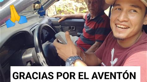 Regresamos del recorrido Gracias a Carlos Orellana por el aventón