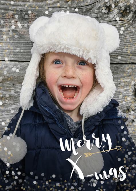 Hippe Kerstkaart Met Grote Eigen Foto En Kaartje2go