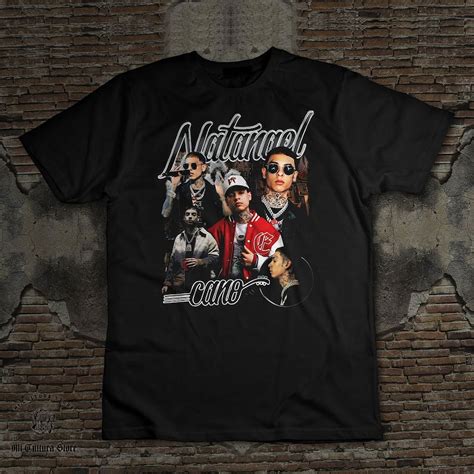Natanael Cano Vintage Look T Shirt Playera Regional Mexicano Sinaloa