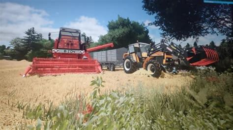 let s play FS22 2 przetrząsanie oraz zgrabianie YouTube
