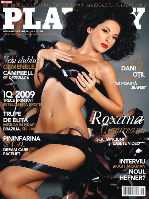 Голая Roxana Ungureanu в Playboy Magazine Romania