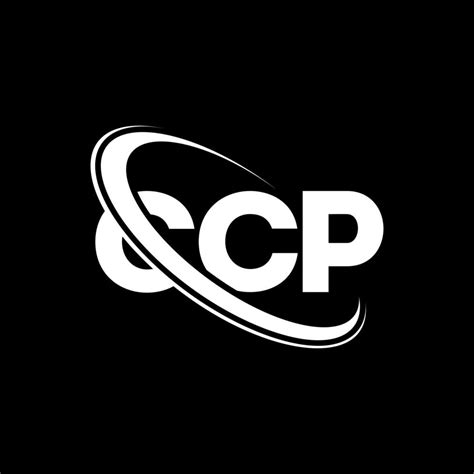 logotipo del ccp carta del ccp diseño del logotipo de la letra ccp