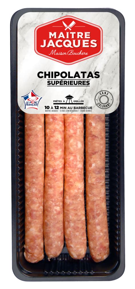Cuisson chipolatas au barbecue Maître Jacques