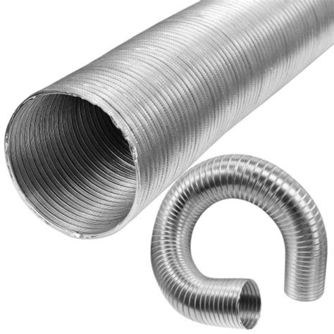RURA SPIRO ALUMINIOWA KANAŁ WENTYLACYJNY ROZCIĄGLIWY FI 100 DŁUGOŚĆ DO