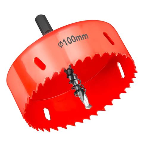 Scie Cloche 100mm Placo Universelle HSS Bi Métal M42 HSS Fraise Cloche