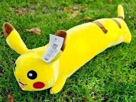 Długa maskotka pluszak zabawka Pikachu Pokemon parówka nowa Trzebinia