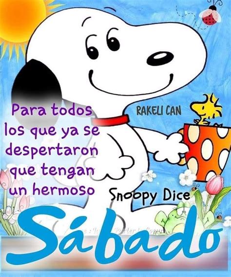 Top Imagen Frases De Buenos Dias Con Snoopy Viaterra Mx