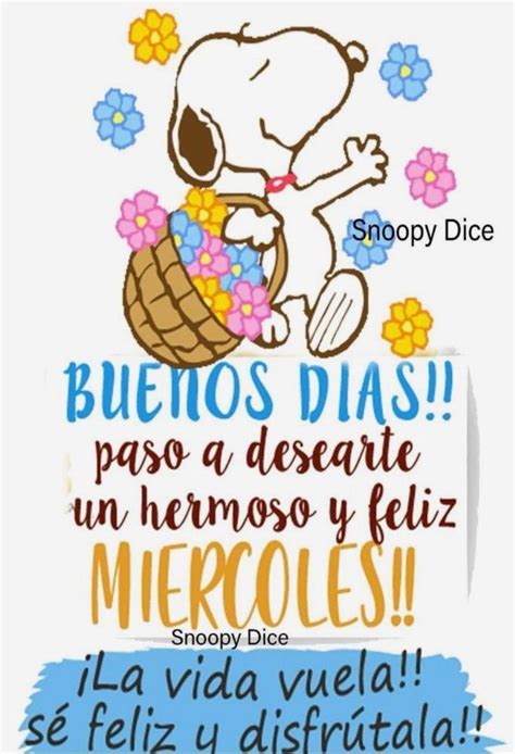 46 Tarjetas Buenos Días Feliz Miércoles Imágenes Bonitas Gratis