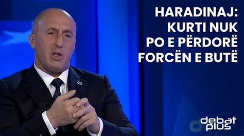 Ramush Haradinaj Kurti nuk po e përdorë forcën e butë YouTube