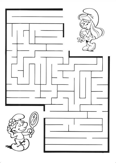 Pin By Ludivine Besassier Mickael Dup On Dibuixos Fitxes Mazes For