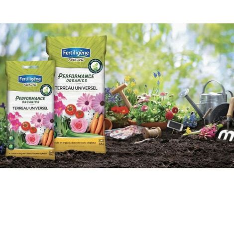 Fertiligene Terreau Performance Organics Universel L