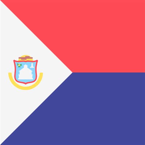 Sint Maarten Flags Square Icon