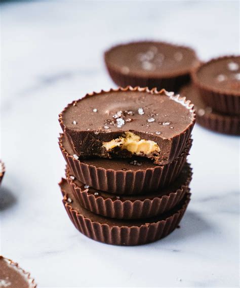 Healthy Peanut Butter Cups Shuangy S Kitchensink