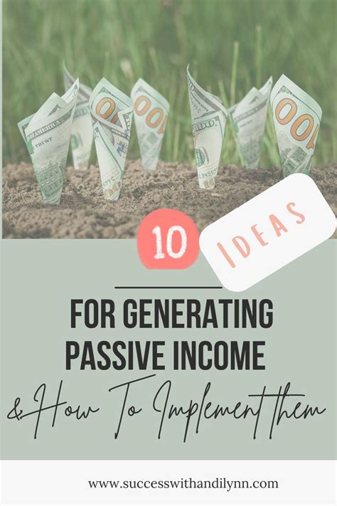 10 Ingenious Ideas For Generating Passive Income In 2024 Passive