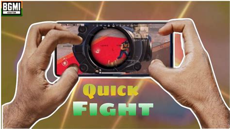 Bgmi Quick Fight With Handcam 5 Finger Skyhigh Spectacle Mode In