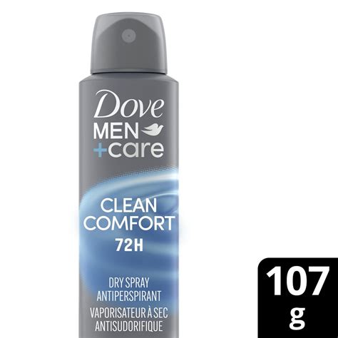 Dove Men Care Clean Comfort Dry Spray Antiperspirant Walmart Canada