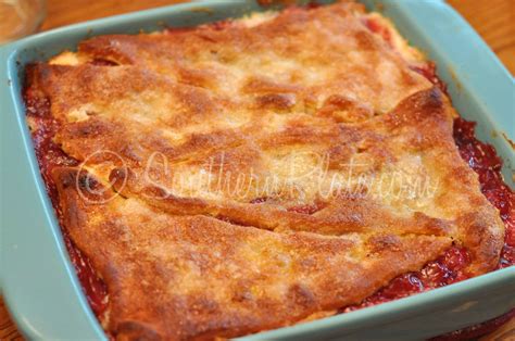 Easy Peasy Cherry Cheese Cobbler Southern Plate