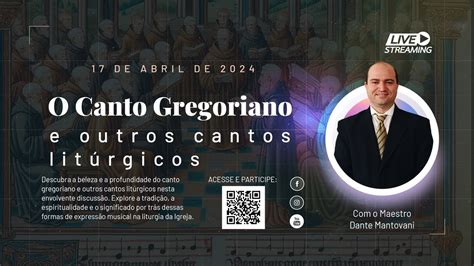 O canto gregoriano e outros cantos litúrgicos YouTube