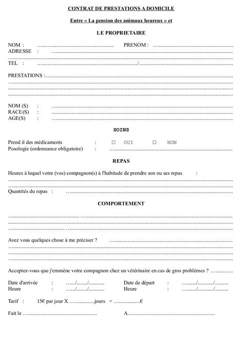 Contrat De Prestation De Service Mod Le Exemple Type The Best Porn