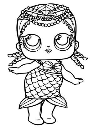 Free Printable Lol Dolls Coloring Pages Sheets And Pictures For