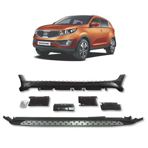 Пороги подножки для Киа Спортаж 3 KIA Sportage III 2010 2015 серия