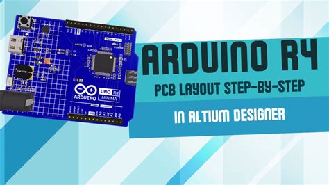 Arduino Uno R4 Pcb Layout Step By Step In Altium Designer Youtube