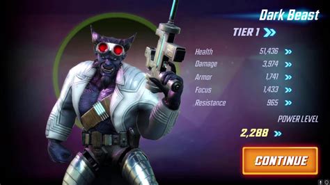 Marvel Strike Force DARK BEAST 81 MAD SCIENCE ORBS YouTube