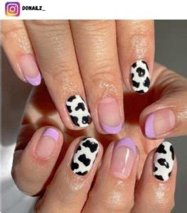 Cute Cow Nail Art Designs For Nerd About Town