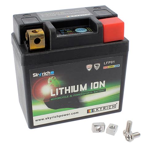Batteria Litio Lfp01 Skyrich Honda Crf R 450 250 Ktm Sxf 250 350 450
