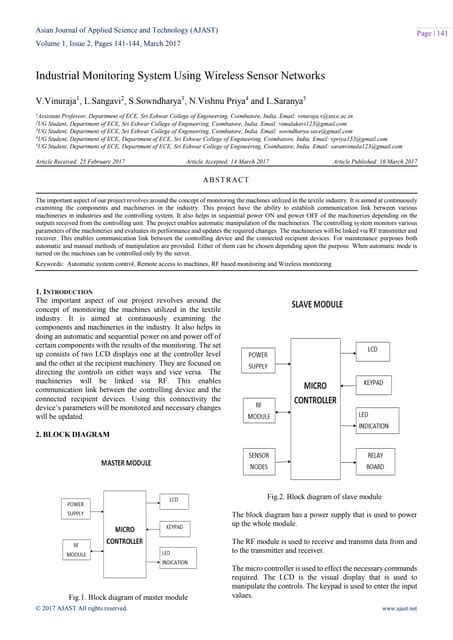 industrial monitoring system using wireless sensor networks pdf