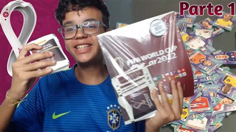ABRINDO 40 PACOTINHOS do ÁLBUM da COPA do MUNDO do QATAR de 2022