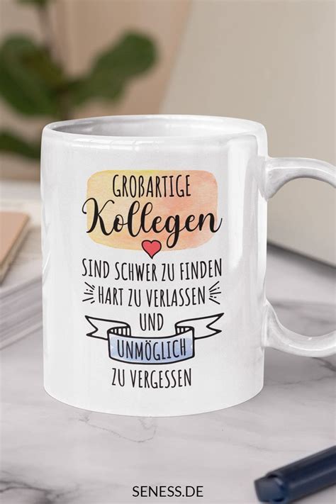 Abschiedsgeschenk Kollegen Großartige Kollegen sind schwer zu finden