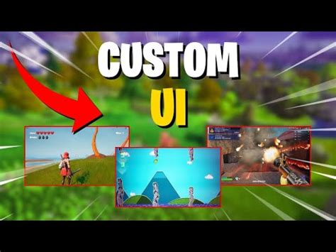 How To Make Custom UI HUD UEFN Tutorial Creative 2 0 YouTube
